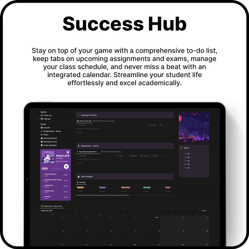 Student Dashboard – Mayclo